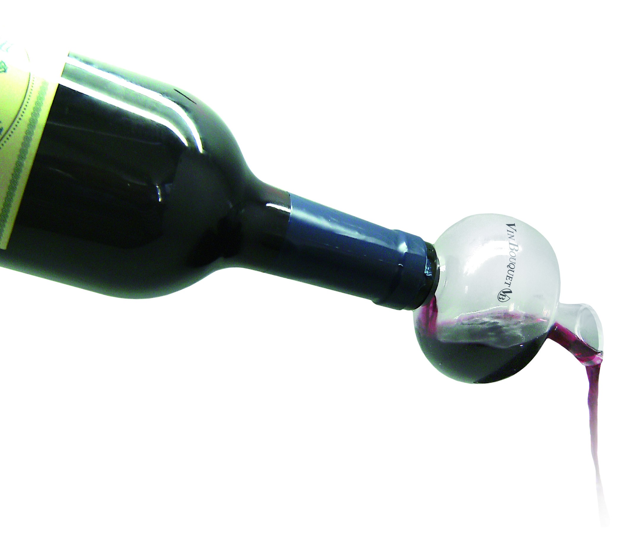 Vin Bouquet Стъклен мини декантер "2 in 1"